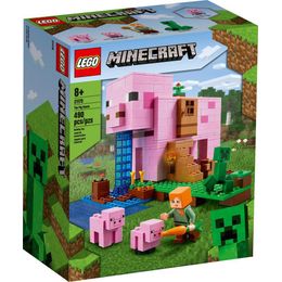 Lego® Konstruktionsspielsteine Lego® Minecraft 21170 Das Schweinehaus
