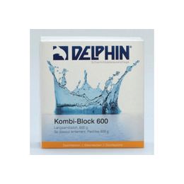 Chemoform Poolpflege Delphin Chlor Kombi Block 600 g Dauerdesinfektion Pooldesinfektion