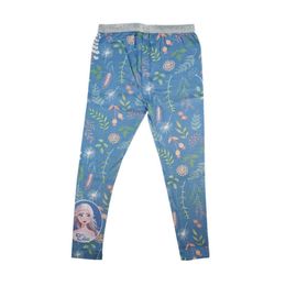 Disney Leggings Disney Die Eiskönigin Elsa Kinder Mädchen Leggings Hose Gr. 104-134