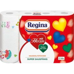 Regina Papierküchenrolle Haushaltstücher 3-lagig 4x43 Blatt 16150672 (1-St)