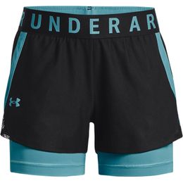 Under Armour® Trainingsshorts PLAY UP 2-IN-1 SHORTS BLACK