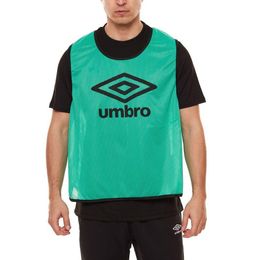 Umbro Funktionsshirt Umbro Training Bib Herren Leibchen Kennzeichnungs-Shirt UMTM0460-127 Fußball-Shirt Grün