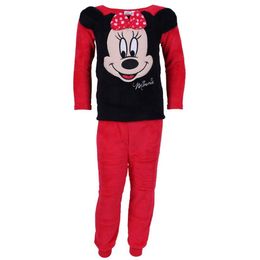 Sarcia.eu Pyjama Schwarz-rotes Pyjama Minnie Mouse DISNEY 4-5 Jahre