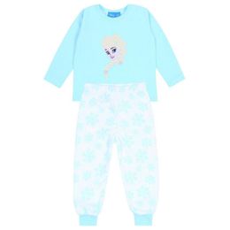 Sarcia.eu Pyjama Himmelblaues Pyjama Elsa Die Eiskönigin DISNEY 3-4 Jahre