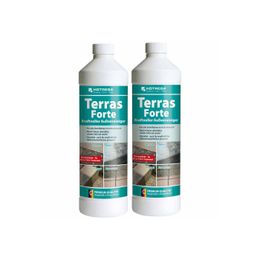 HOTREGA® Terras Forte Kraftvoller Außenreiniger Konzentrat Sets Naturstein-Reiniger