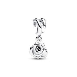 Pandora Charm-Einhänger Pandora Moments Rose in voller Blüte Charm Anhänger 793213C00