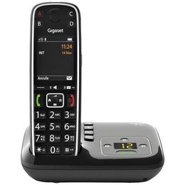 Gigaset E720A DECT, GAP, Bluetooth® Schnurloses Telefon analog Anrufbeantworter, Babyphone, Bluetooth, Freisprechen, inkl. Mobilteil, mit Basis, Optische