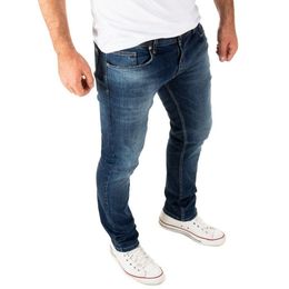 WOTEGA Slim-fit-Jeans Stretch Jeanshose Justin Herren Jeans mit Stretchanteil