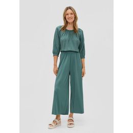 s.Oliver 3/4-Hose Regular: Plissierte Culottes aus Jersey