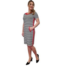 Estefania for woman Jerseykleid Maritimes Kleid mit Streifen