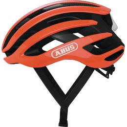Fahrradhelm Abus "AIRBREAKER" Helme Gr. L Kopfumfang: 59 cm - 61 cm, orange (shrimp orange) Fahrradhelme für Erwachsene