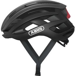 Fahrradhelm Abus "AIRBREAKER" Helme Gr. S Kopfumfang: 51 cm - 55 cm, grau (dark grey) Fahrradhelme für Erwachsene