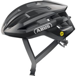 Fahrradhelm Abus "POWERDOME MIPS" Helme Gr. L Kopfumfang: 57 cm - 61 cm, schwarz Fahrradhelme für Erwachsene