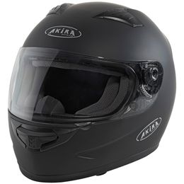 Motorradhelm Akira "Akira Integralhelm RO 10" Helme Gr. S Kopfumfang: 55 cm - 56 cm, schwarz Motorradhelme Helm