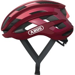 Fahrradhelm Abus "AIRBREAKER" Helme Gr. S Kopfumfang: 51 cm - 55 cm, rot (bordeau x red) Fahrradhelme für Erwachsene