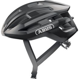 Fahrradhelm Abus "POWERDOME" Helme Gr. S Kopfumfang: 51 cm - 55 cm, schwarz Fahrradhelme für Erwachsene