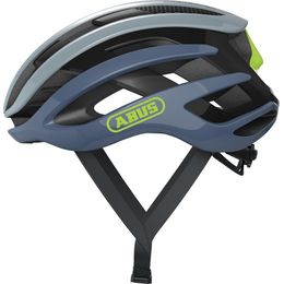 Fahrradhelm Abus "AIRBREAKER" Helme Gr. S Kopfumfang: 51 cm - 55 cm, blau (light grey) Fahrradhelme für Erwachsene