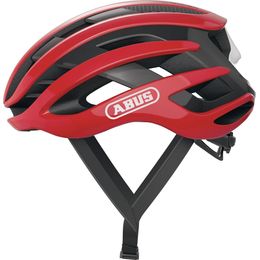 Fahrradhelm Abus "AIRBREAKER" Helme Gr. M Kopfumfang: 52 cm - 58 cm, rot (blaze red) Fahrradhelme für Erwachsene