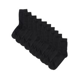 bonprix Socken mit Bio-Baumwolle (10er Pack)