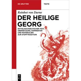 De Gruyter Der Heilige Georg - Reinbot von Durne, Kartoniert (TB)