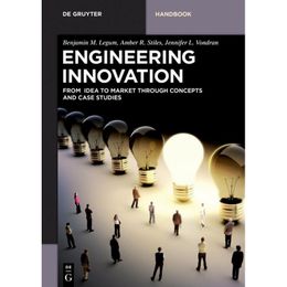 De Gruyter Engineering Innovation - Benjamin Legum, Amber Stiles, Kartoniert (TB)