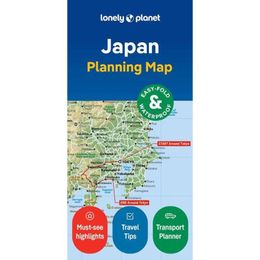 Lonely Planet Japan Planning Map, Karte (im Sinne von Landkarte)