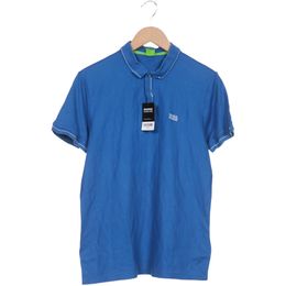 BOSS Green Herren Poloshirt, blau, Gr. 52