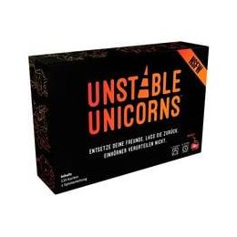 Asmodee Unstable Unicorns NSFW, Kartenspiel Spieleranzahl: 2 - 8 Spieler Spieldauer: 1 Stunde Altersangabe: ab 18 Jahren Serie: Unstable Unicorns