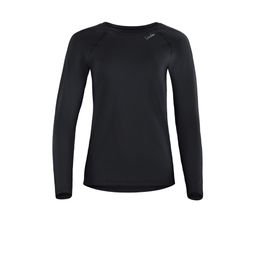 WINSHAPE Funktionsshirt 'AET118LS' Damen Gr&ouml;&szlig;e XL schwarz / wei&szlig;