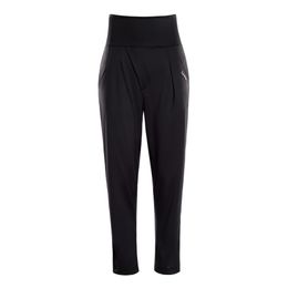 WINSHAPE Sporthose 'HP303' Damen Gr&ouml;&szlig;e XXL schwarz / wei&szlig;