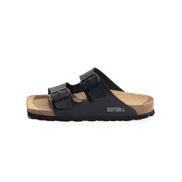 Bayton Pantolette 'Atlas' Damen Gr&ouml;&szlig;e 42 sand / schwarz