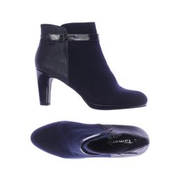 Tamaris Damen Stiefelette, marineblau, Gr. 41