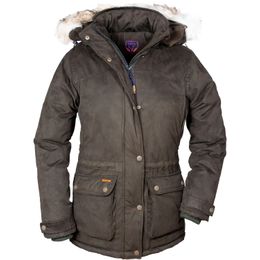 Hubertus Damen Ansitzjacke Iceland Oliv (Gr&ouml;&szlig;e: 36)