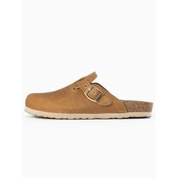 Bayton Pantolette 'Milky' Damen Gr&ouml;&szlig;e 35 camel