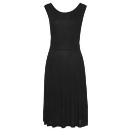 Lascana Kleid Damen Gr&ouml;&szlig;e 38 schwarz Winterkleid