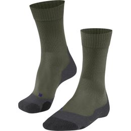 Falke Trekkingsocken "TK2 Explore Cool", Feuchtigkeitstransport, für Herren, grün, 39-41