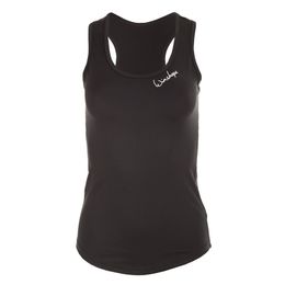 WINSHAPE Sporttop 'AET104' Damen Gr&ouml;&szlig;e XXL schwarz