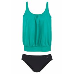 Lascana Tankini Damen Gr&ouml;&szlig;e S jade / schwarz