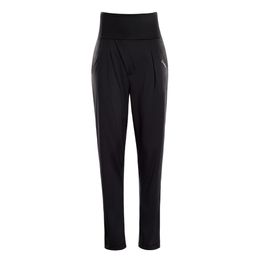 WINSHAPE Sporthose 'HP103' Damen Gr&ouml;&szlig;e XXL schwarz / wei&szlig;