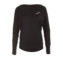 WINSHAPE Performance Shirt 'MCS002' female size XXL Black / White