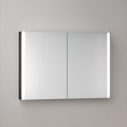 KEUCO Royal Atlas LED Spiegelschrank 100 x 71 x 12,7 cm mit 2 Türen, Aufputz 211201450034