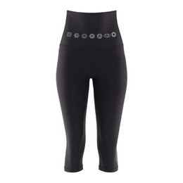 WINSHAPE Sporthose 'HWL212C' Damen Gr&ouml;&szlig;e XL schwarz / wei&szlig;
