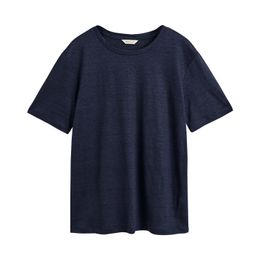 Gant Leinen T-Shirt Marine (Größe: S)
