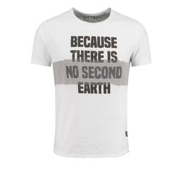 Key Largo Shirt 'MT EARTH' Herren Gr&ouml;&szlig;e L schwarz / wei&szlig;