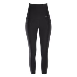 WINSHAPE Sporthose ' HWL314 ' Damen Gr&ouml;&szlig;e XL schwarz