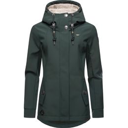 Ragwear Funktionsjacke 'Monadde' Damen Gr&ouml;&szlig;e L dunkelgr&uuml;n
