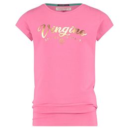 Vingino - T-Shirt BASIC GIRL in neonpink, Gr.110