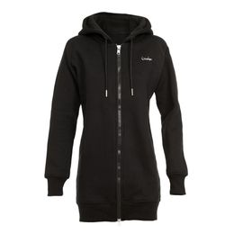 WINSHAPE Sportsweatjacke 'J006' Damen Gr&ouml;&szlig;e XS schwarz / wei&szlig;