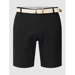 Jack & Jones Bermudas mit Stoffgürtel