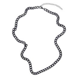 Urban Classics Edelstahlkette Urban Classics Unisex Long Basic Chain Necklace, schwarz